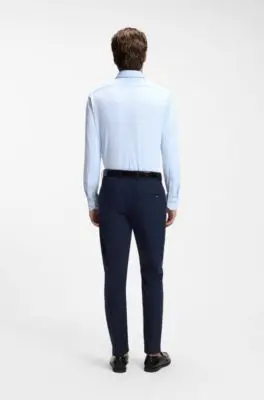 BOSS Regular-fit Dress Shirt In Stretch Jersey