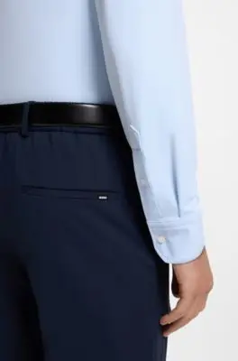 BOSS Regular-fit Dress Shirt In Stretch Jersey