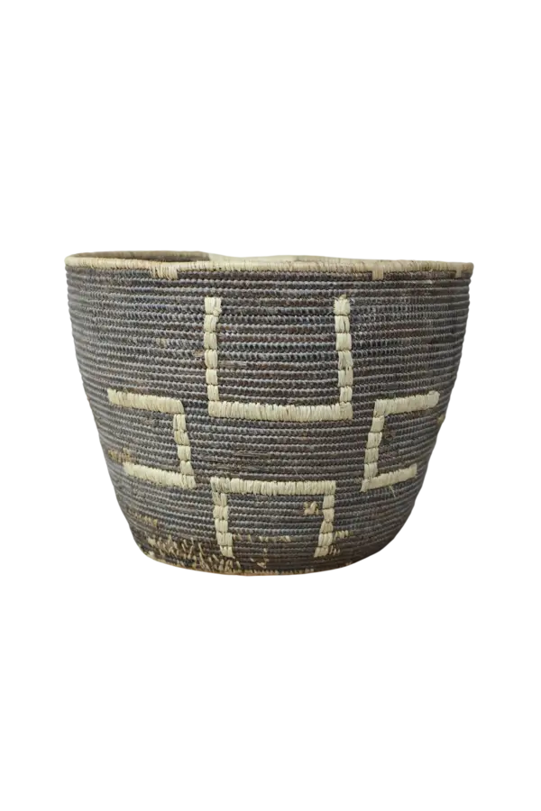 Botanical Boys Neutrals / Vintage Tutsi Basket Rwanda One Zero Six Four