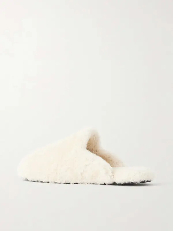 TEKLA Shearling Slip-on Slippers