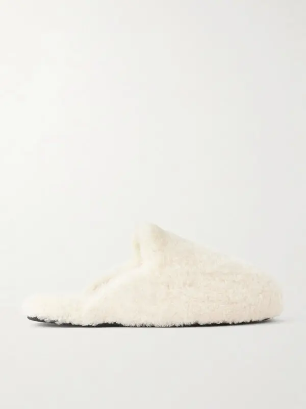 TEKLA Shearling Slip-on Slippers