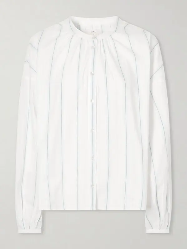 SKALL STUDIO Cilla Striped Organic Cotton Shirt
