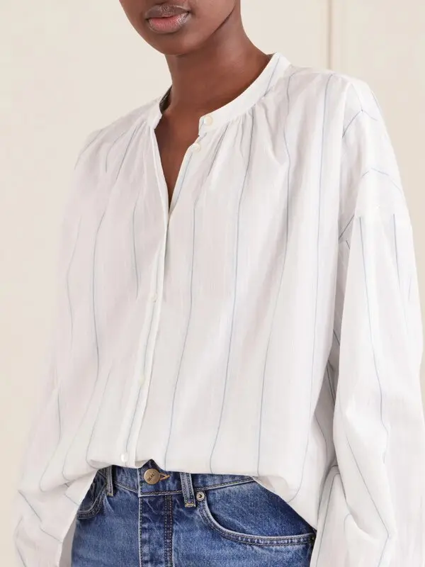 SKALL STUDIO Cilla Striped Organic Cotton Shirt