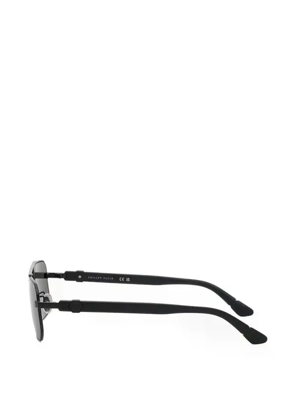 Philipp Plein Double-bridge Pilot-frame Sunglasses