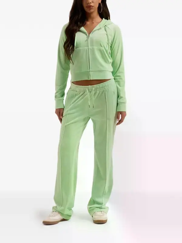 Juicy Couture Diamanté Velour Zip-through Hoodie