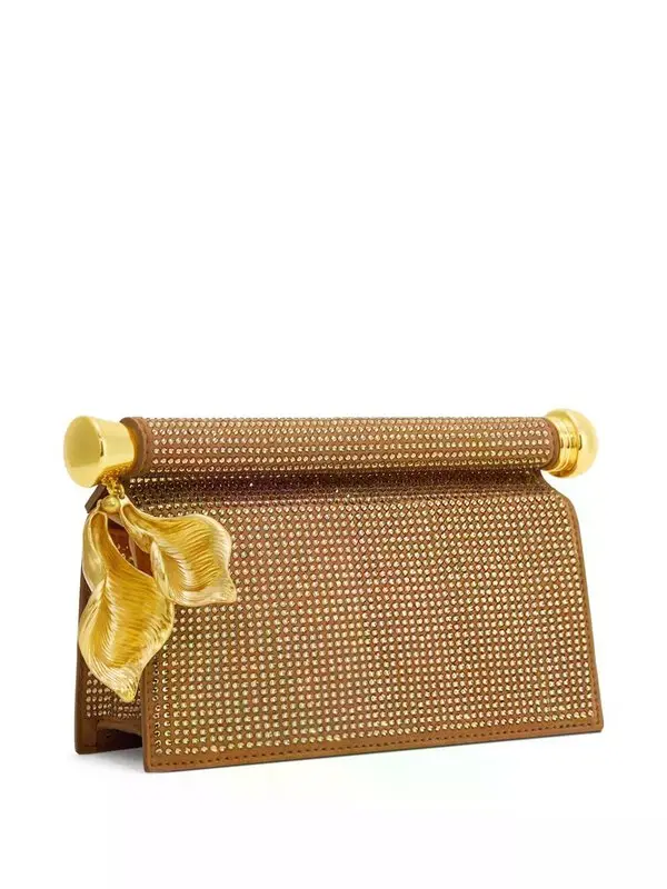Jw Pei Holly Crystal-embellished Pendant Clutch Bag