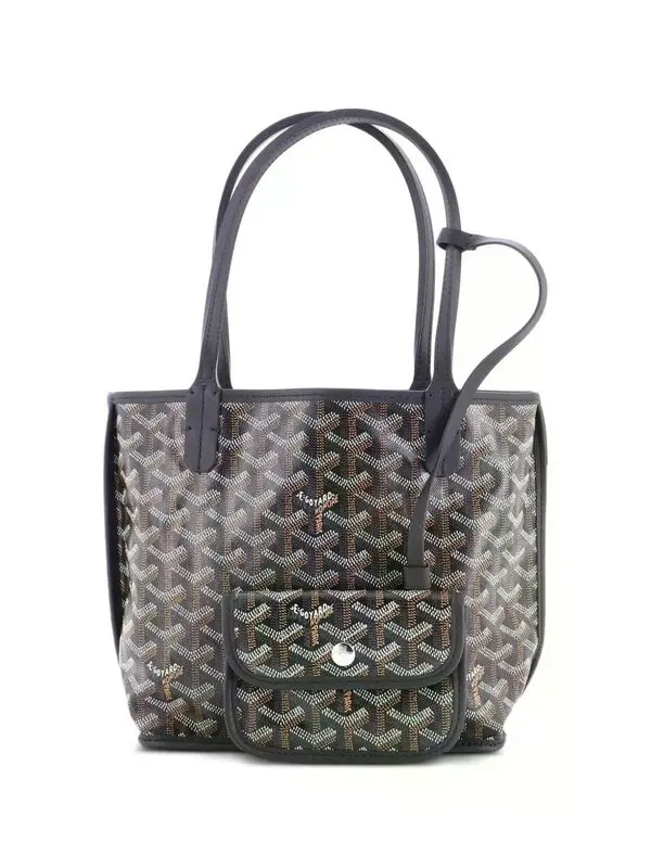 Goyard Anjou Reversible Tote Coated Canvas Mini Satchel