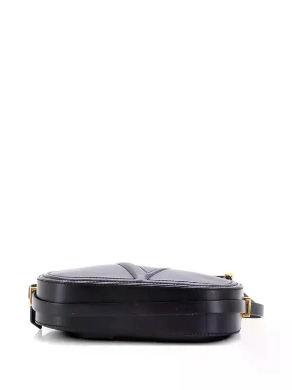 Valentino Garavani Vlogo Walk Leather Crossbody Bag