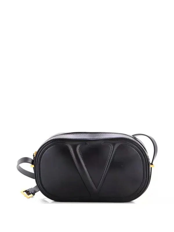 Valentino Garavani Vlogo Walk Leather Crossbody Bag