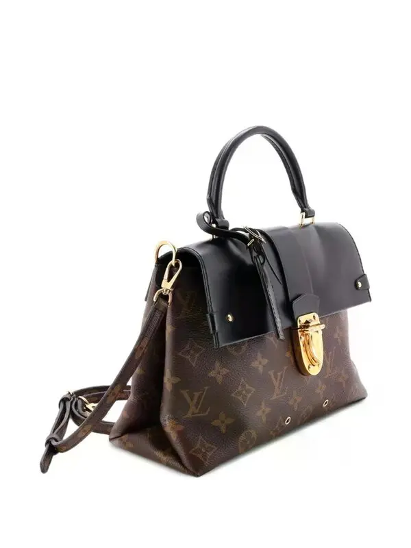 LOUIS VUITTON Monogram Canvas And Leather Mm Satchel