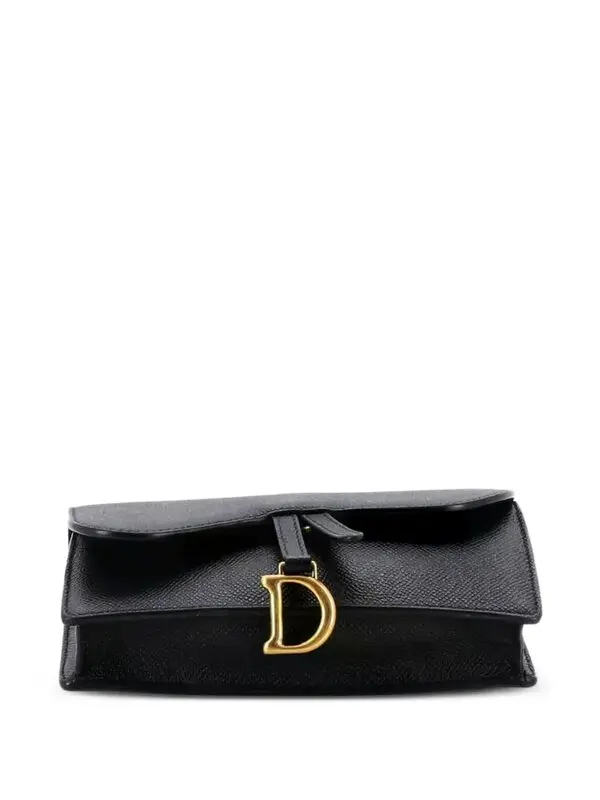 Dior Saddle Rectangular Leather Belt Bag