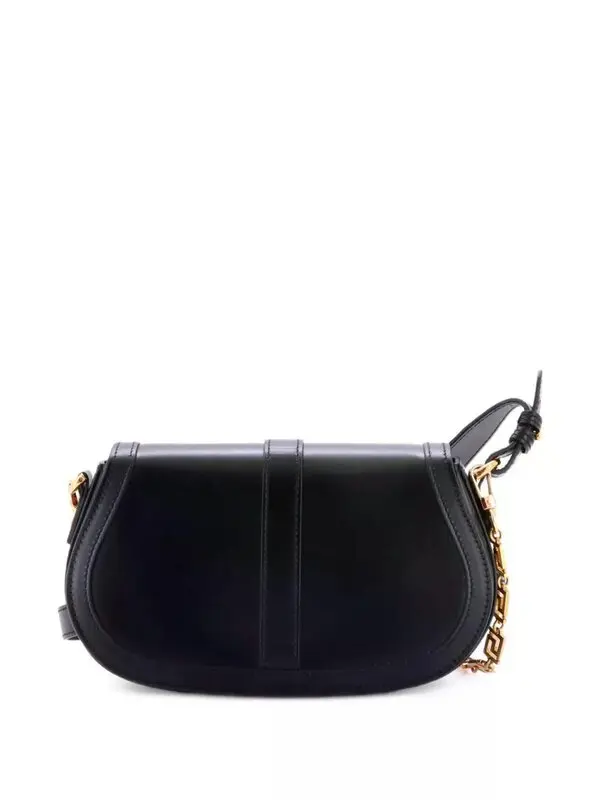 Versace Greca Goddess Leather Shoulder Bag