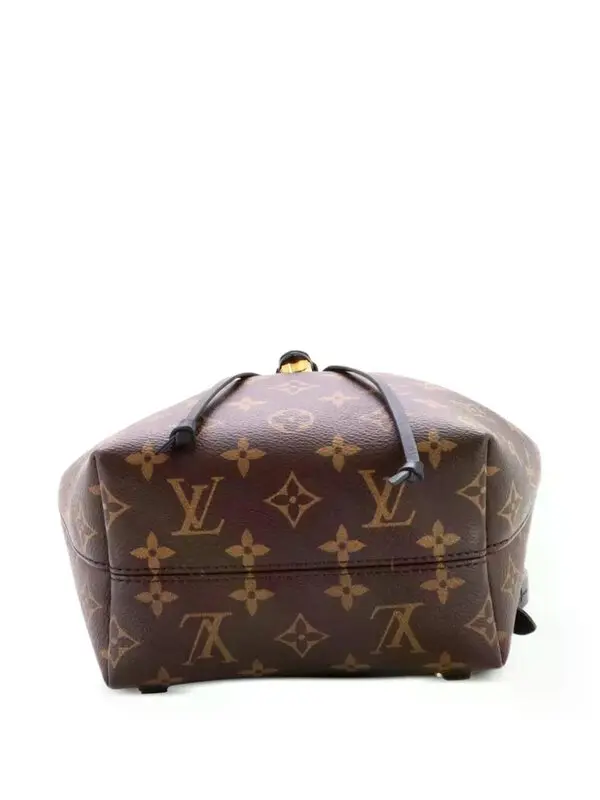 LOUIS VUITTON Montsouris Nm Monogram Canvas And Leather Backpack