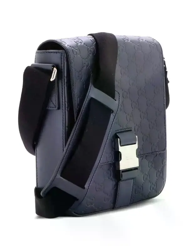 Gucci Leather Messenger Bag