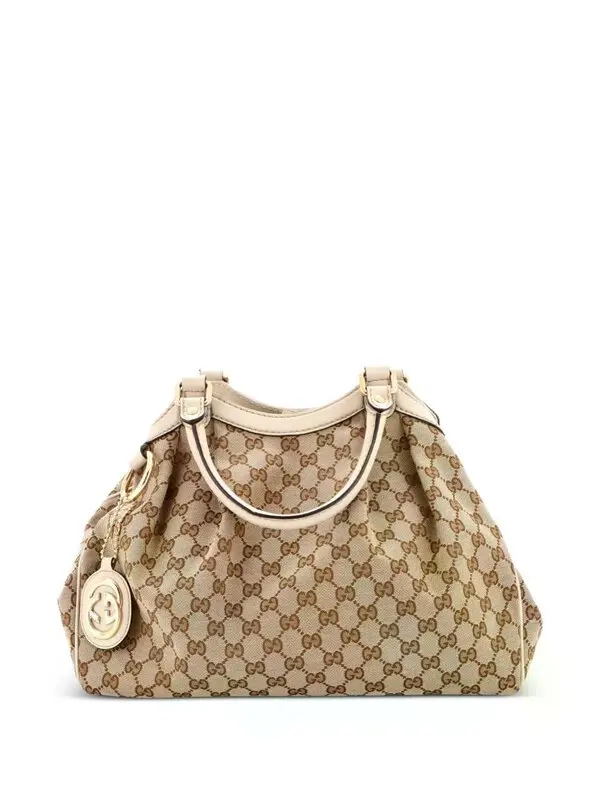Gucci Sukey Gg Canvas Medium Tote Bag