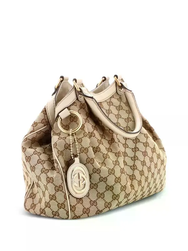 Gucci Sukey Gg Canvas Medium Tote Bag