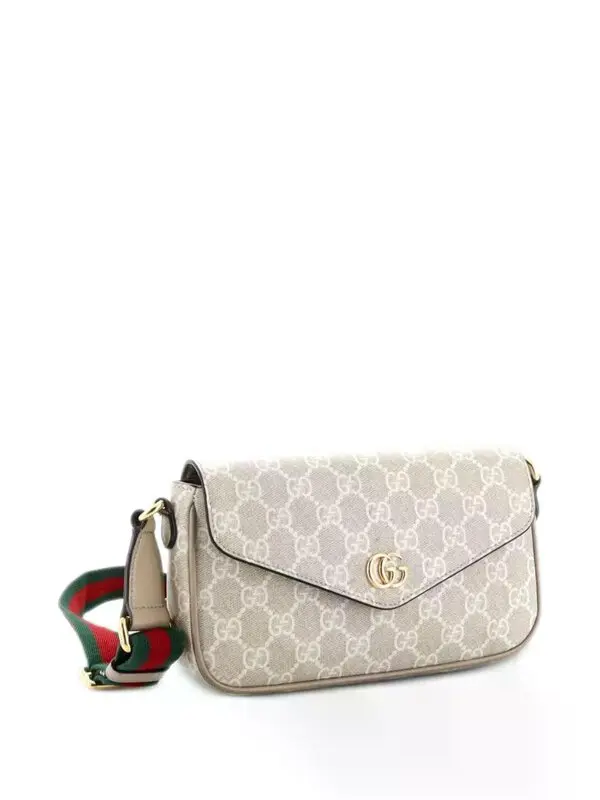 Gucci Ophidia Gg Coated Canvas Mini Shoulder Bag