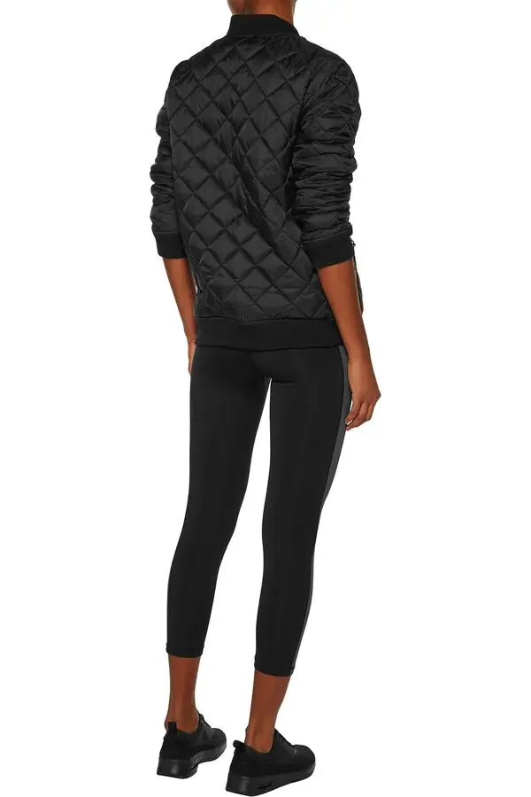 PURITY ACTIVE Quilted Bomber Jacket