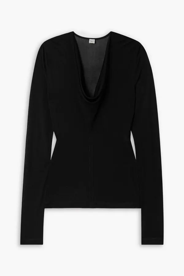 TOTEME Draped Jersey Top