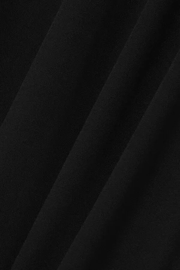 JIL SANDER Crepe Turtleneck Top