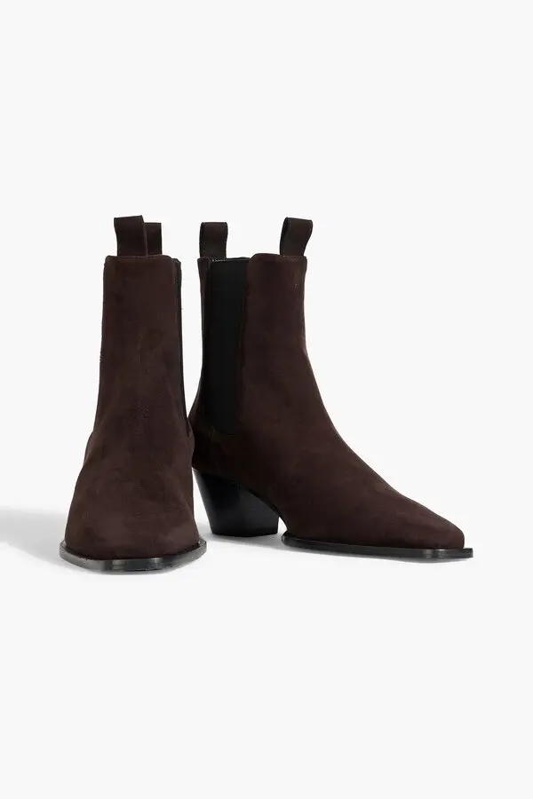 TOTEME Suede Chelsea Boots