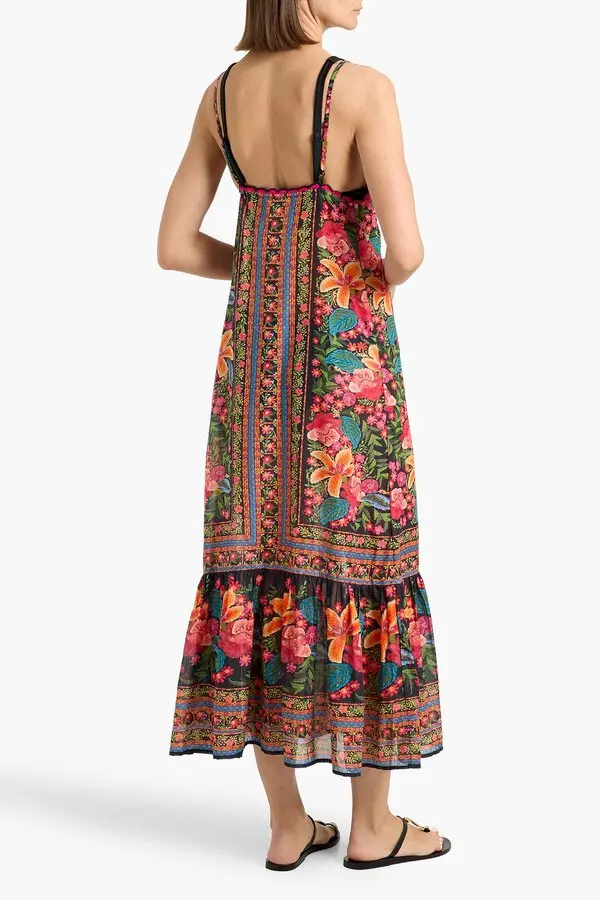 Farm Rio Floralprint Cottonvoile Coverup
