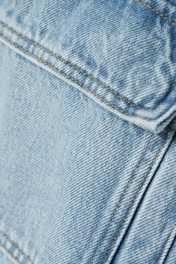 AGOLDE Luka Cropped Denim Jacket