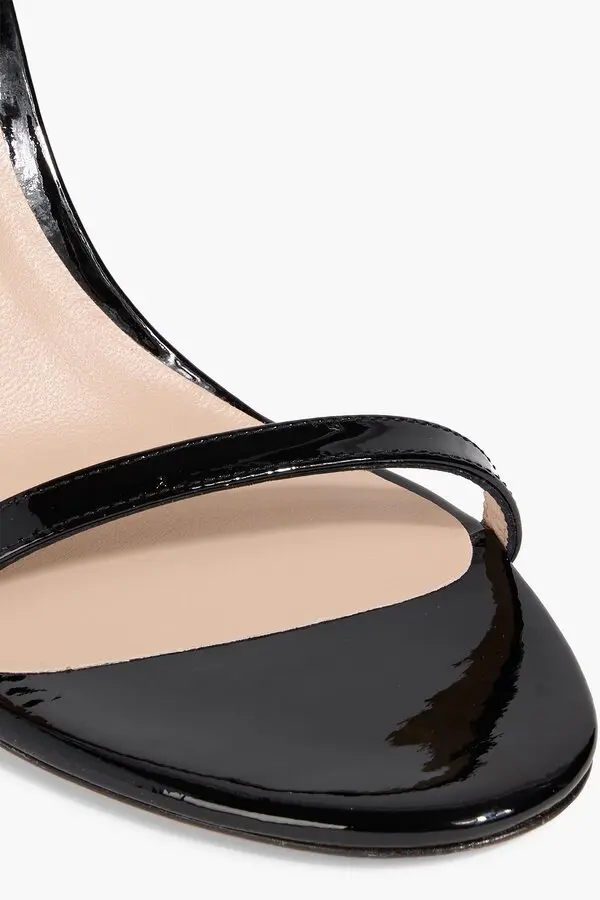 STUART WEITZMAN Patent Leather Stiletto Sandals