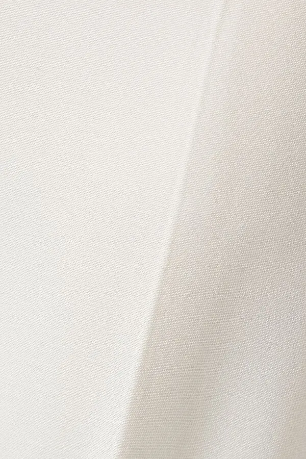 TOTEME Buckle-detailed Crepe Tapered Pants