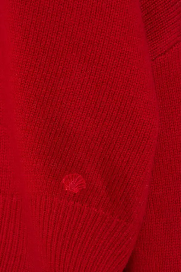 Loulou De Saison Wool And Cashmere-blend Turtleneck Sweater - Red