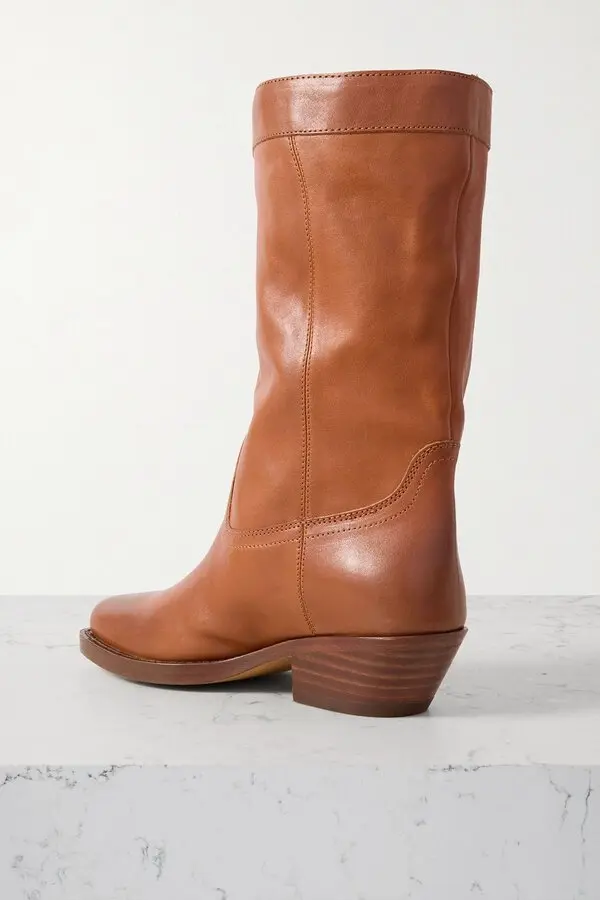 Isabel Marant Étoile Ademe Leather Boots - Tan