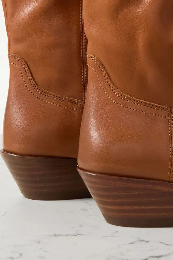 Isabel Marant Étoile Ademe Leather Boots - Tan