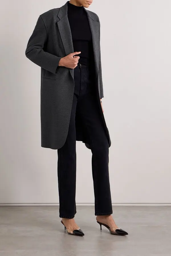 Norma Kamali Oversized Cotton-blend Blazer