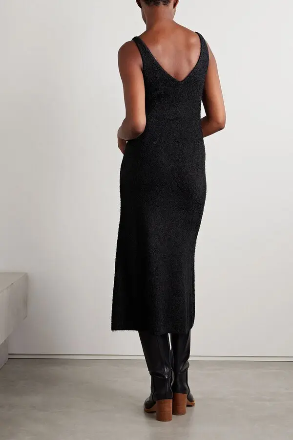Gabriela Hearst Silk And Cashmere-blend Midi Dress