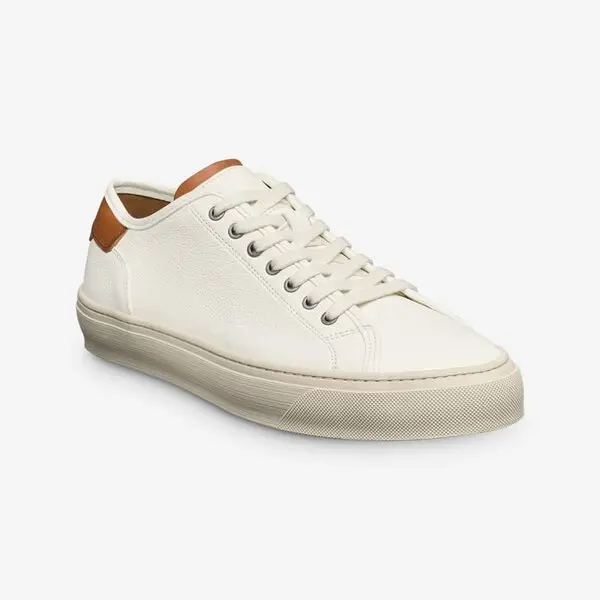 Allen Edmonds Lace-up Sneaker - White Leather