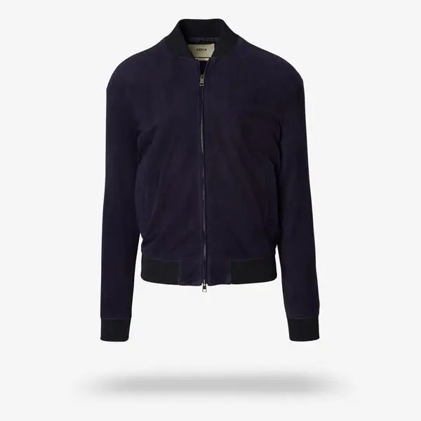 Allen Edmonds Altea Suede Bomber Jacket