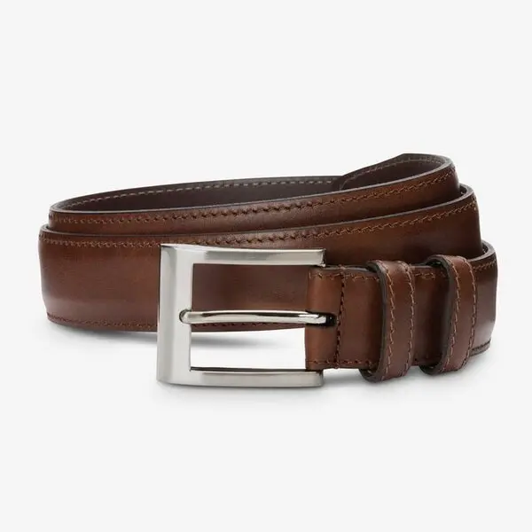 Allen Edmonds Wide Basic Dress Belt - Chili Leather