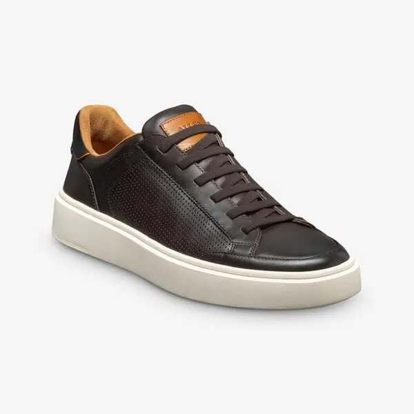 Allen Edmonds Oliver Slip-on Stretch-lace Sneaker - Espresso Leather