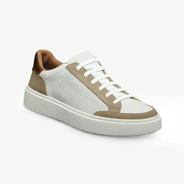 Allen Edmonds Oliver Slip-on Stretch-lace Sneaker - Bone Leather Mix