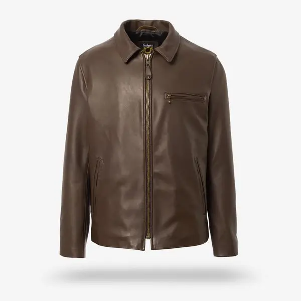 Allen Edmonds Schott N.y.c. X Leather Delivery Jacket