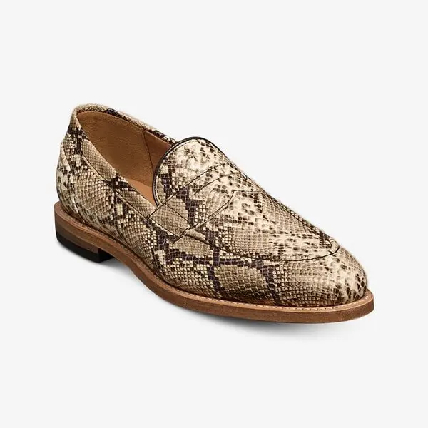 Allen Edmonds Randolph 2.0 Penny Loafer - Python Embossed Leather