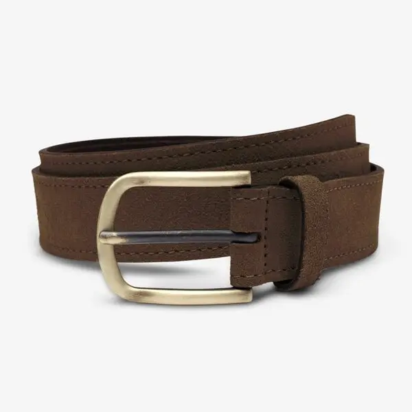 Allen Edmonds Suede Dress Casual Belt - Snuff