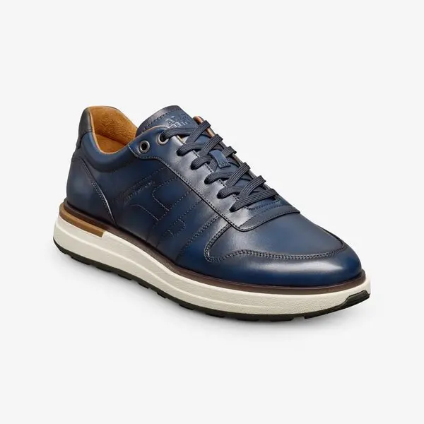 Allen Edmonds Elliot Lace-up Sneaker - Navy Leather