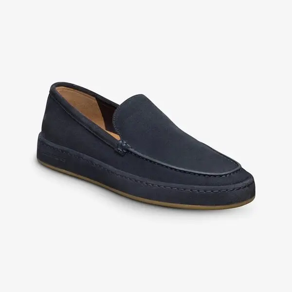 Allen Edmonds Brody Slip-on Sneaker - Navy Suede