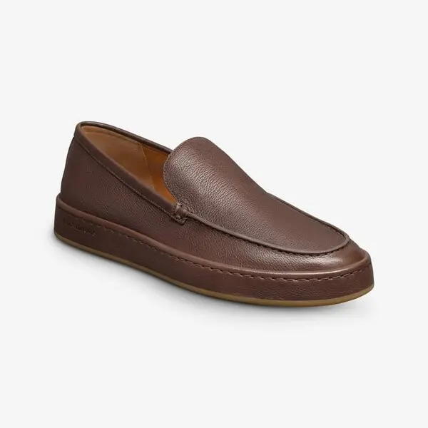 Allen Edmonds Brody Slip-on Sneaker - Dark Brown Leather