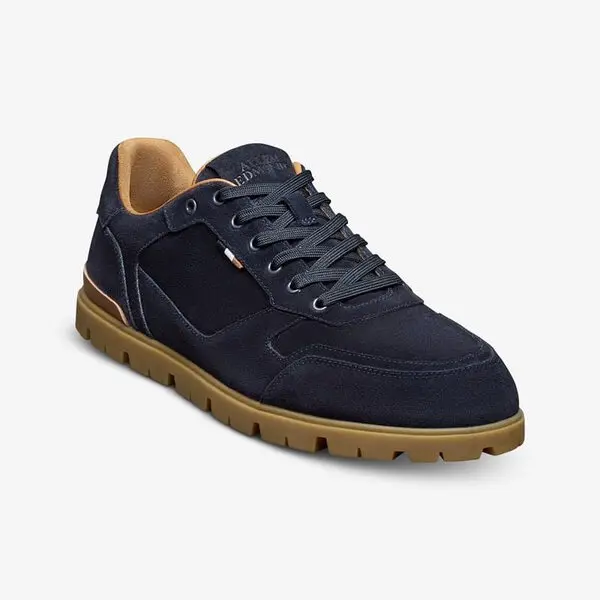 Allen Edmonds Vail Lug Sneaker - Navy Suede