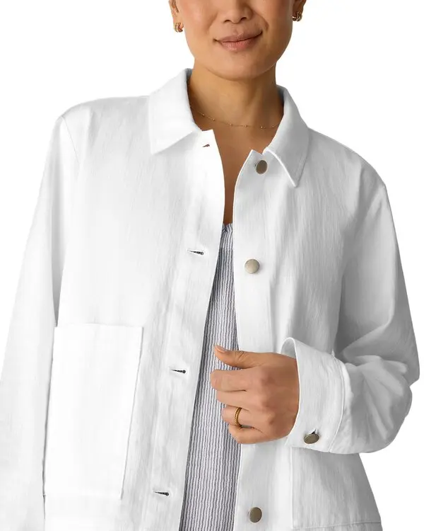 Eileen Fisher Collared Jacket