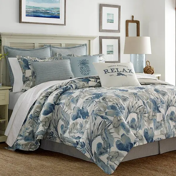 Tommy Bahama Raw Coast Duvet Set, King - Blue