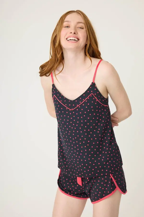 PJ Salvage Sweet Dreams Cami - Black
