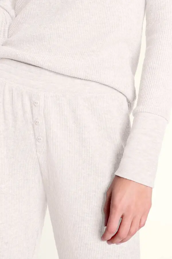 PJ Salvage Textured Essentials Lounge Pajama Set